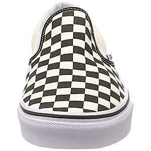 Vans Unisex Adults' Classic Slip On, Black/Off White Check, 7 UK