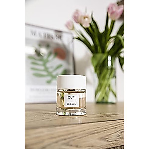 OUAI Rue St. Honore Eau de Parfum. An Elegant Perfume Perfect for Everyday Wear. The Fresh Floral Scent has Notes of Violet, Gardenia, and Delicate Hints of Ylang Ylang and Musk (1.7oz)