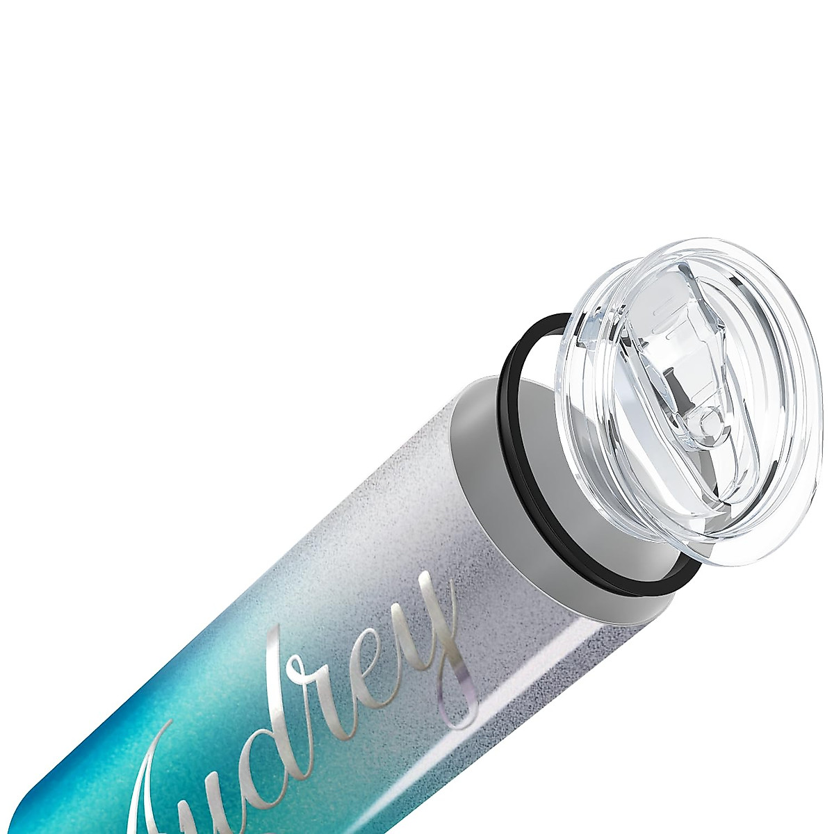 Personalized Skinny 20 oz with Lid Arctic Splash Customized Laser Engraved Cup Gift Stainless Steel Vacuum Insulated Mug