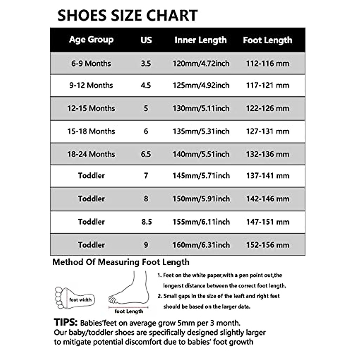 MORENDL Baby Socks Shoes Infants Slipper Non-Slip First Walking Shoes Trainers for Toddler Boys Girls T#Beige/Flower-9-12Months