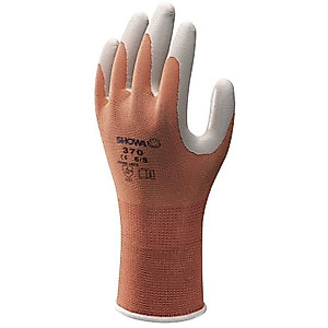 4 Pack Atlas Glove NT370 Atlas Nitrile Garden Gloves - Small (Assorted Colors)