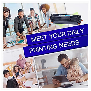 GPC Image Compatible Toner Cartridge Replacement for HP 410A CF411A Compatible with Laserjet Pro MFP M477fdw M477fdn M477fnw Pro M452dn M452nw M452dw Printer Toner (1 Cyan)