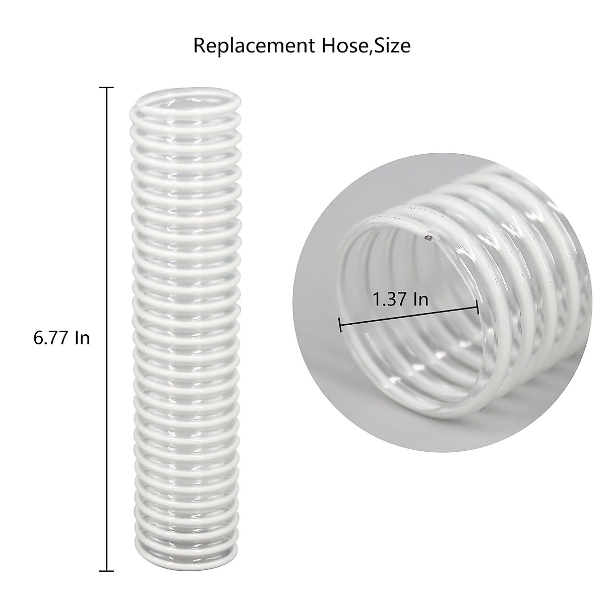 Cherimo Replacement Hose Compatible With Shark Rotator Vacuum,Fits Models NV752 NV751 NV340 NV400 NV450 NV501 NV502 NV552 NV400 31 NV650 UV795 NV651,1-1/2" Replacement Lower Duct Hose