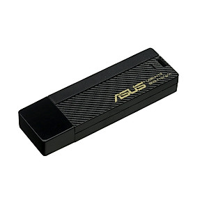ASUS (USB-N13) Wireless-N USB Adapter IEEE 802.11b/g/n USB 2.0 Up to 300Mbps Wireless Data Rates
