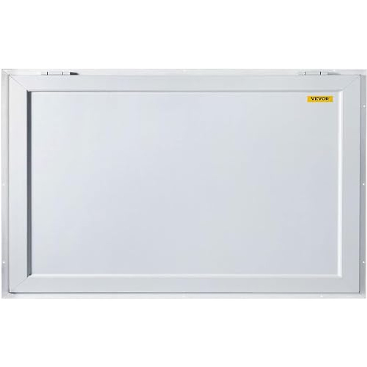 VEVOR Concession Window 60 x 36 inch, Aluminum Alloy Food Truck Service Window with 4 Horizontal Sliding Screen Windows & Awning Door & Drag Hook, Serving Window for Food Trucks Concession Trailers