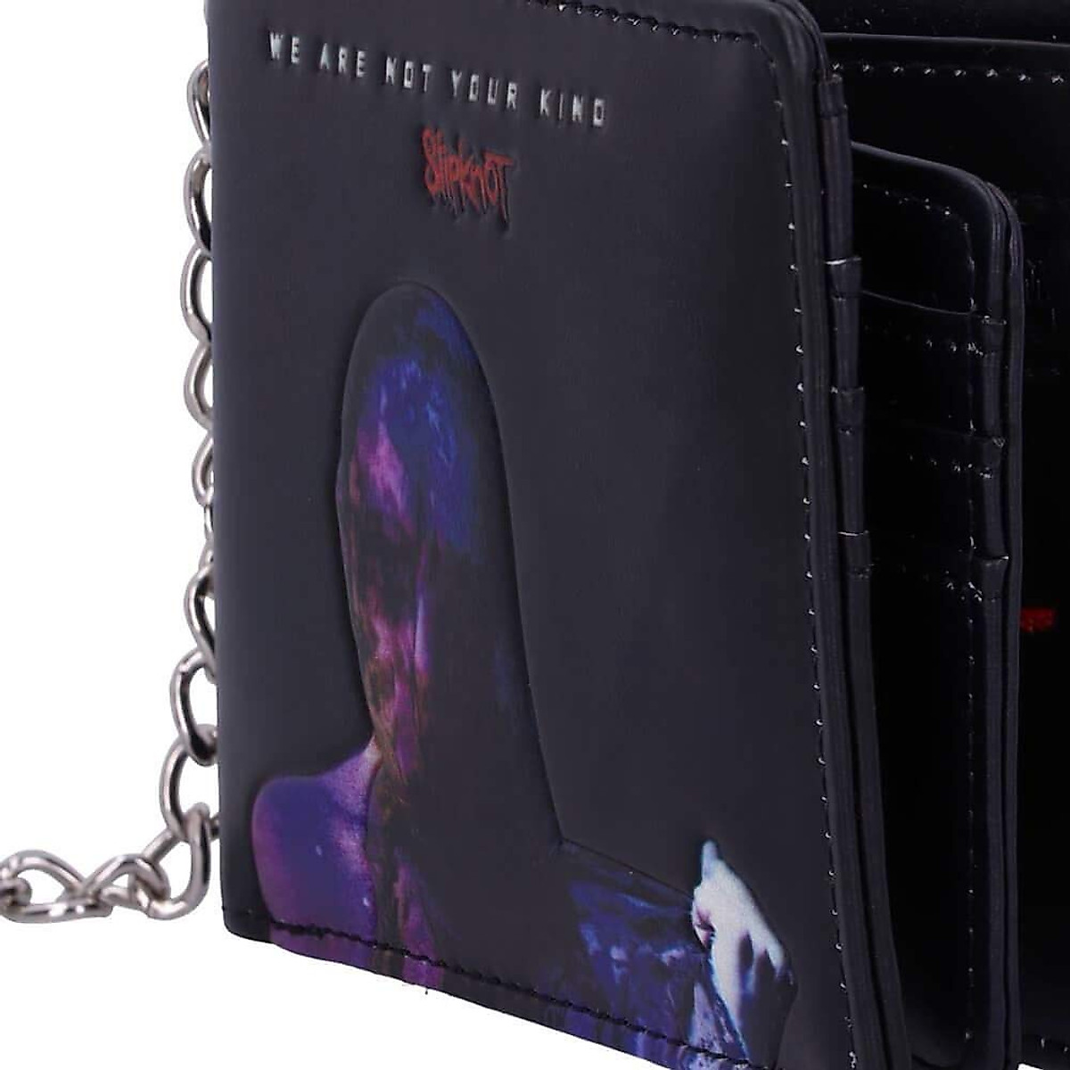 Nemesis Now Officially Licensed Slipknot We Are Not Your Kind Wallet with Chain,Black,11cm