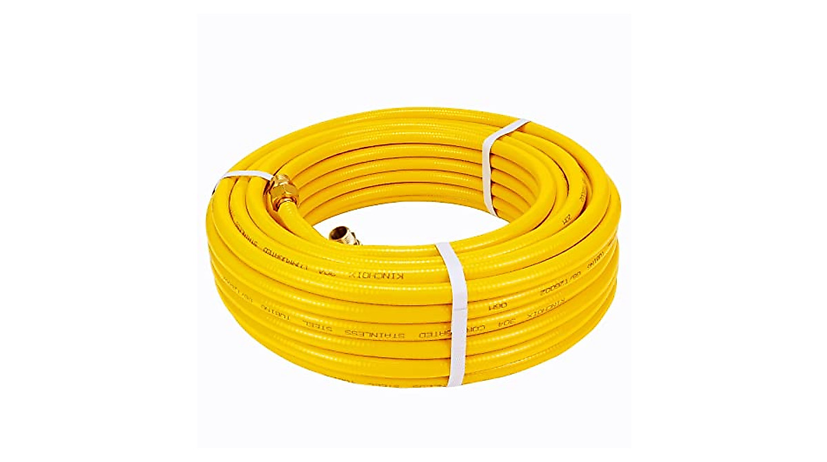 Kinchoix 70ft 1/2" Natural Gas Line Kit - Durable & Flexible