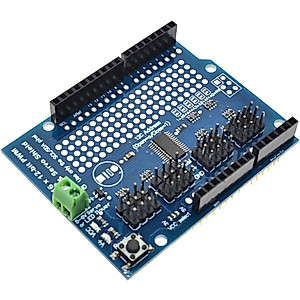 HiLetgo PCA9685 Servo Shield PCA9685 16 Channel 12-bit PWM Servo Driver Shield I2C Interface for Arduino
