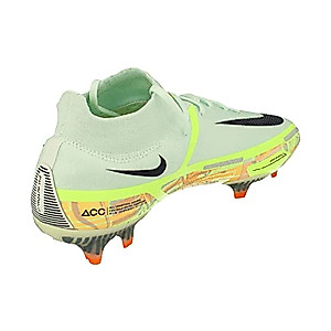 Nike Phantom GT2 Elite DF FG Mens Football Boots CZ9889 Soccer Cleats (UK 12 US 13 EU 47.5, Barely Green Blackened Blue 343)