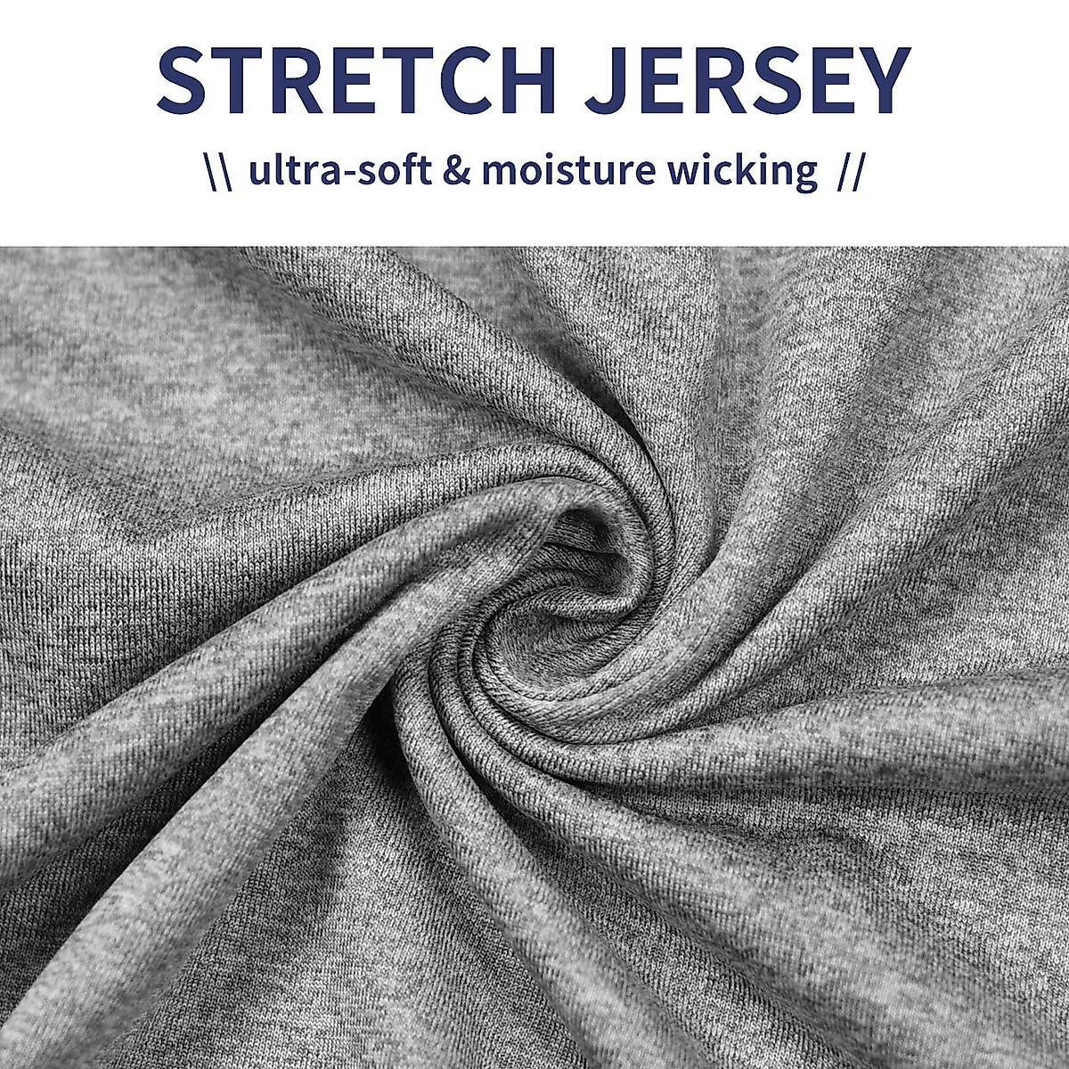 Zengjo Exercise Shirts Women Quick Dry V Neck(Heather Grey,S)