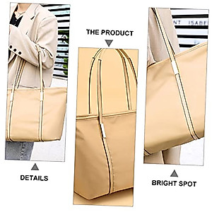 TENDYCOCO 1pc Shoulder Bags Canvas Shoulder Bag Canvas Tote Bags Tote Bag for Women Tote Bag Girls Single Shoulder Pouch Handbag Women Casual Bag All-match Shoulder Pouch One-shoulder Bag