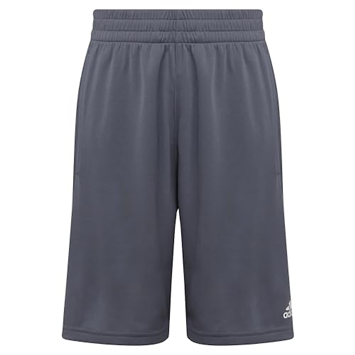 adidas Boys' Elastic Waistband Bold 3S Short, Onix, 7