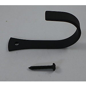 Set of 4 Wrought Iron Coat or Towel Hooks