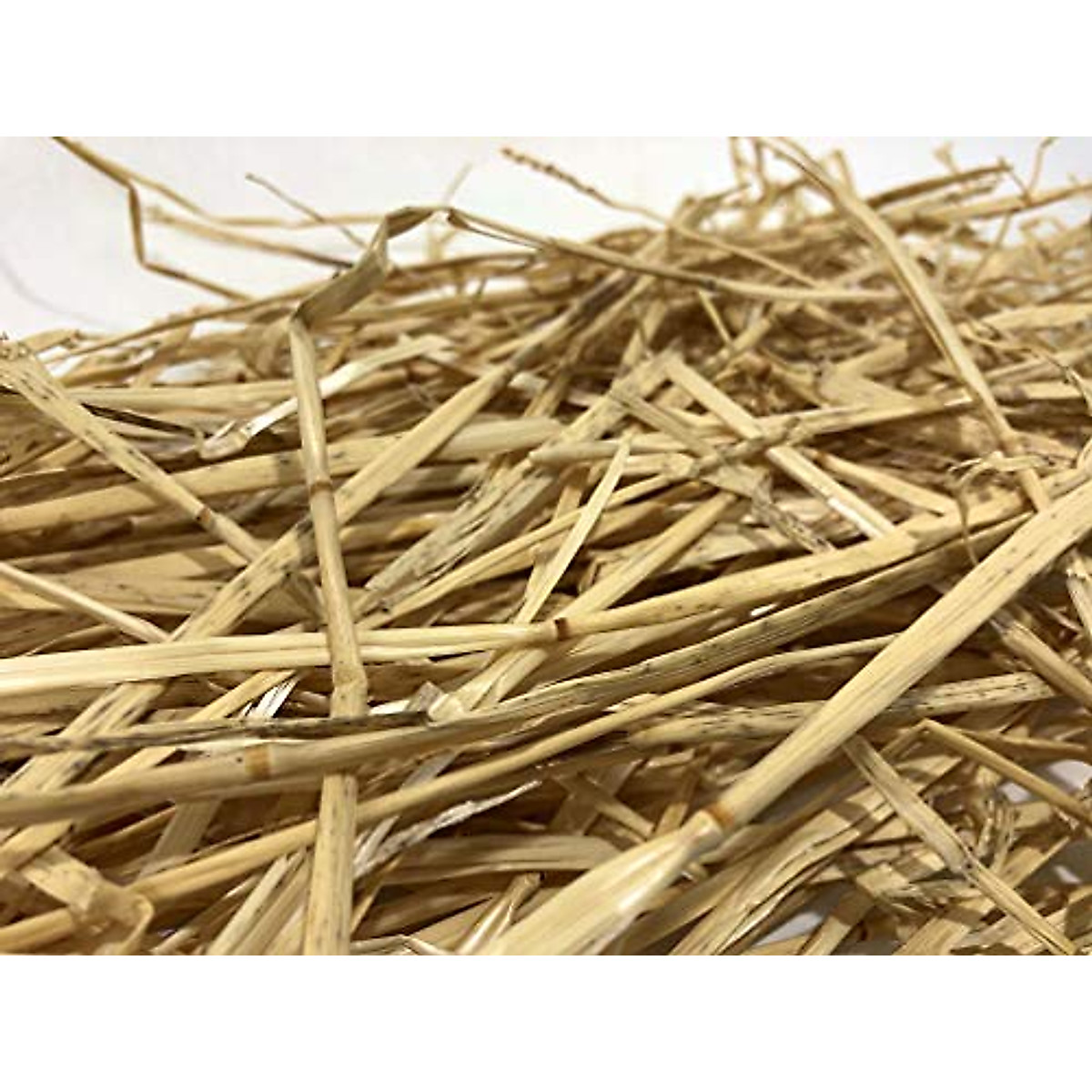 AA Plus Shop 100% Natural Wheat Straw Grass, Animal Bedding and Farm Wheat Straw (4LB)