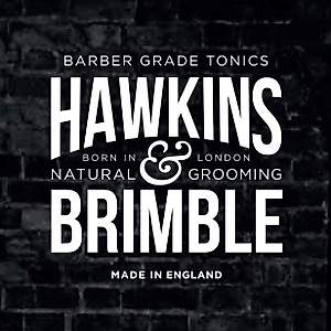 Hawkins & Brimble - Luxury Shaving Brush for Men - For a Richer Lather and Smoother Shave Brush for Mens with Synthetic Soft Bristles and Vegan Friendly - Mens Grooming Synthetic Shaving Brush