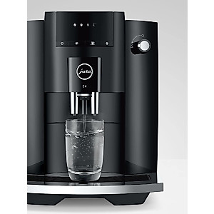 Jura E4 Automatic Coffee Machine (Piano Black)