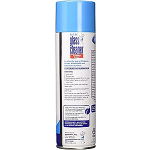 Sprayway Glass Cleaner , Foam Action , 19 Fl Oz , ( Pack of 3 ) - Bonus Ultra Fine Microfiber Cleaning Cloth for Glass