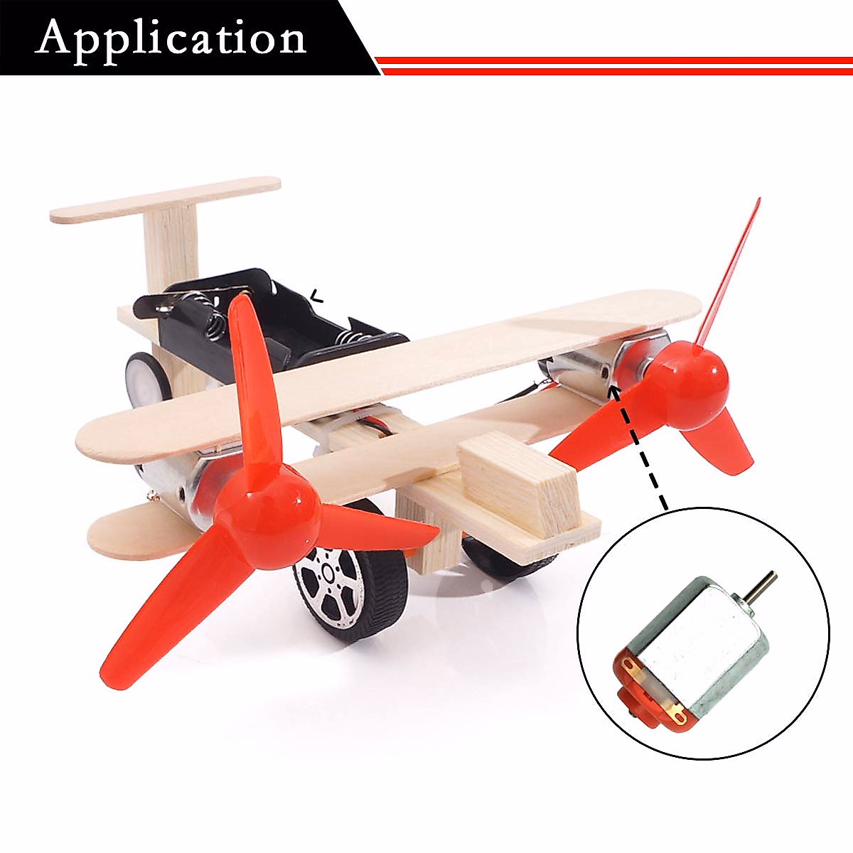 10pcs Micro 130 DC Motor Strong Magnetic Brushed Electric DC 3V -12V 25000 RPM Cars Toys Electric Motor, High Speed Torque DIY Remote Control Toy Car Hobby Motor, Metal Car Engine Motor Kit for Toys