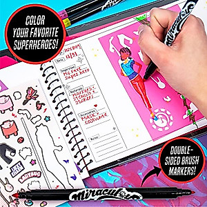 Miraculous Fashion Designer Sketchbook, Miraculous Ladybug Toys, Ladybug and Cat Noir, Ladybug and Cat Noir Toys, Miraculous Ladybug Stickers, Miraculous Stickers, Ladybug Toy, Ladybug Girl, Ages 6+