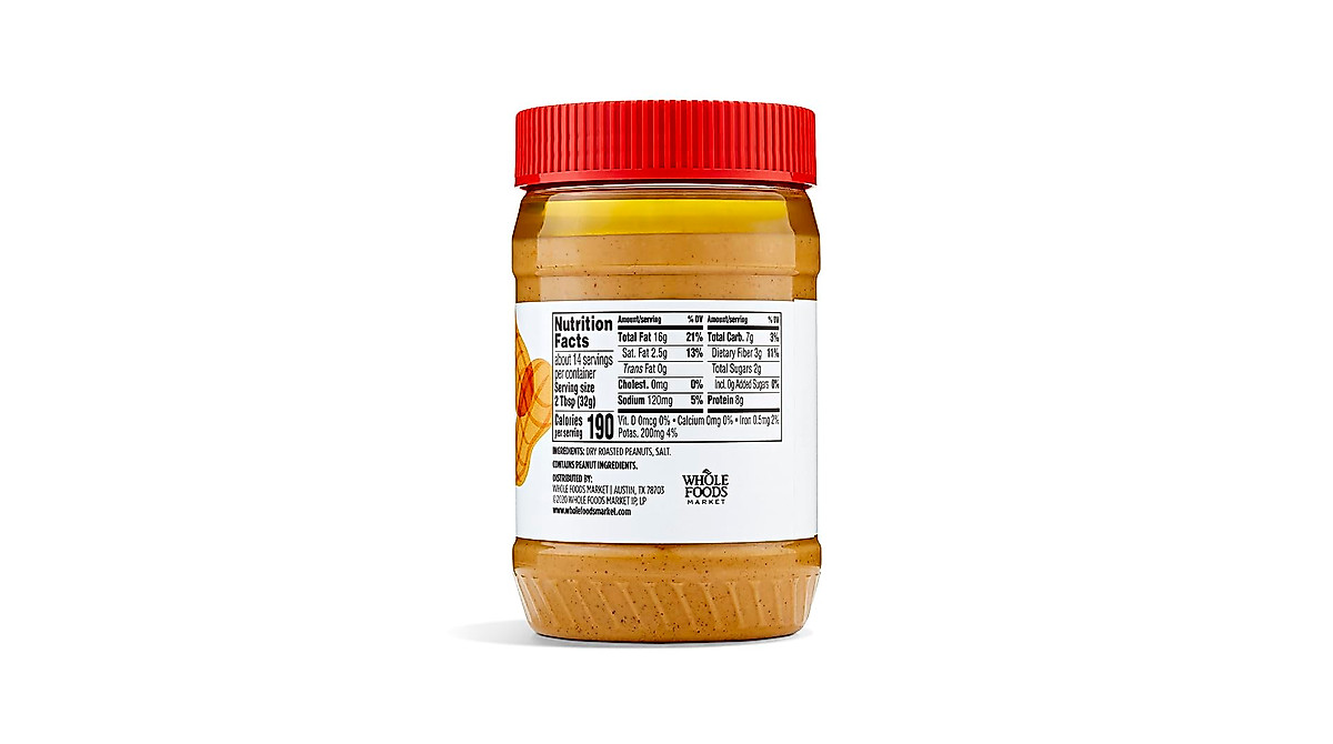 Buy 365 Creamy Peanut Butter - No Sugar Added