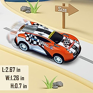 Vileafy 30 Mini Pull Back Race Cars Party Favors for Kids 4-8 Years Old, Bulk Small Car Toys for Classroom Treasure Box, Kids Prizes, and Pinata Fillers