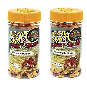 Zoo Med Hermit Crab Fruit-Salad All Natural Fruit Treat (0.85 oz (2 Pack))