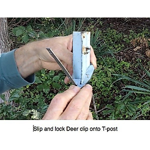smartatfixes T-Post Deer Flag Kit – Extend The Height of Your T Post Fend to Keep Deer Out of Your Garden. Inexpensive, Easy Solution.