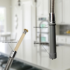 44 Inch Pre-Rinse Hose,B-0044-H Pre-Rinse Hose,commercial sink sprayer hose