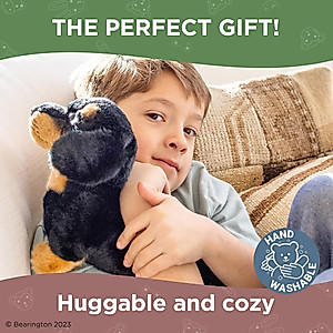 Bearington Harley The Dachshund Stuffed Animal, 13 Inch Weiner Dog Stuffed Animal