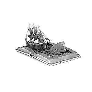 Metal Earth Moby Dick Book Sculpture 3D Metal Model Kit Fascinations