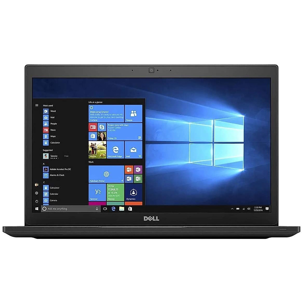 Dell Latitude 7490 Ultrabook | Intel Core i5 8th Gen Quad Core CPU | 16 GB RAM - 1 TB SSD | 14" Display with Webcam | Wi-Fi | Bluetooth | HDMI Port | Microsoft Office | Windows 10 Pro (Renewed)