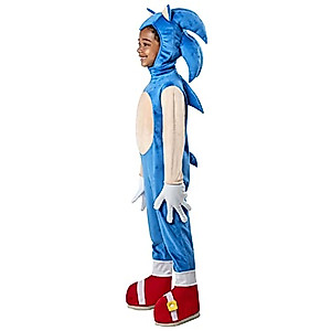 Rubies Kid's Sonic the Hedgehog Deluxe Costume, Small