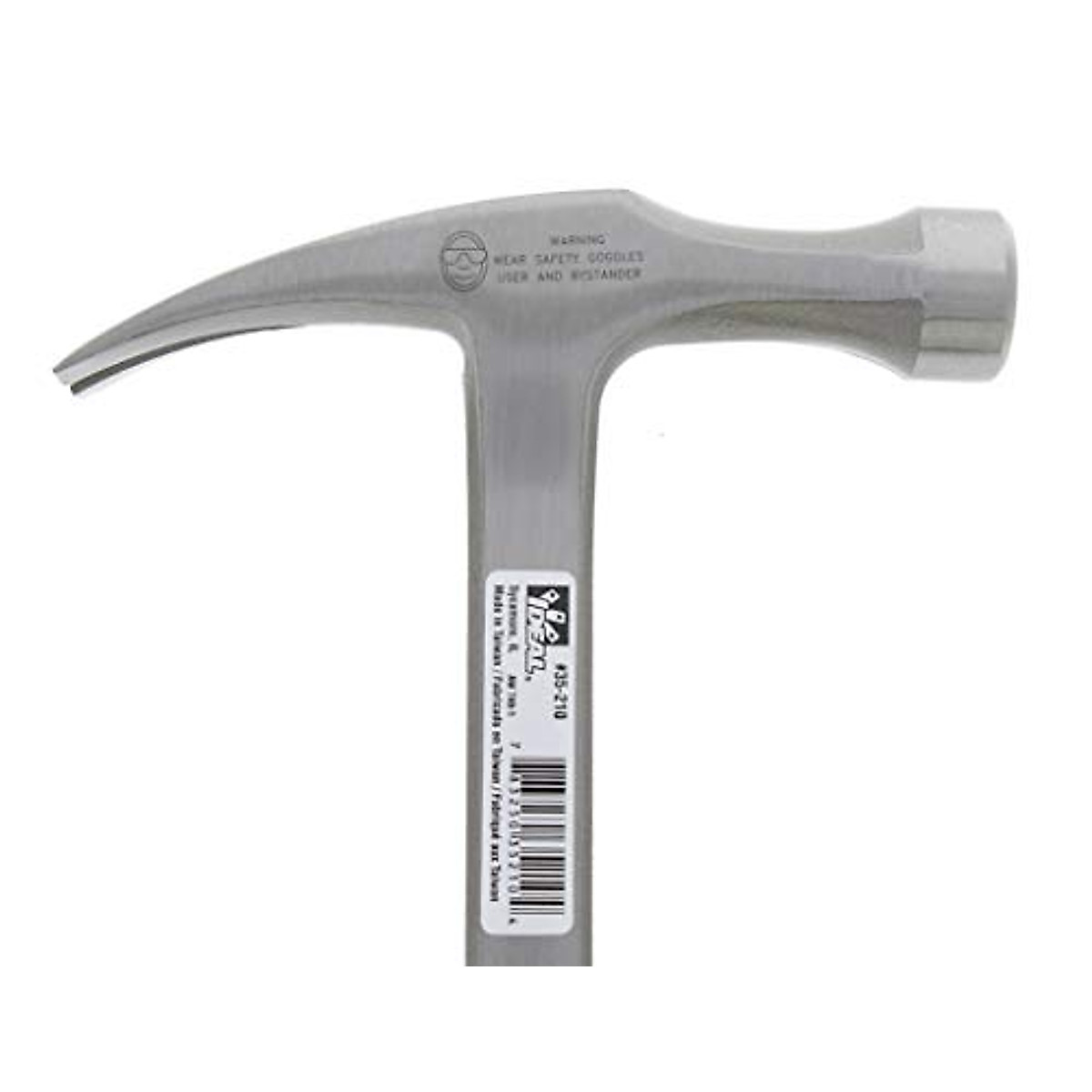 IDEAL Electrical 35-210 Drop-Forged Hammer - Electrician's Hammer 18 oz. 12-1/2 in. Claw Hammer