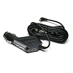 EDO Tech 10 ft Car Charger Power Cable Cord for Cobra CDR 840 Drive & SECURITYMAN Carcam-SD HD DashCam DVR