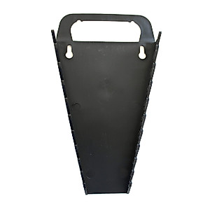 JSP Manufacturing Plastic Portable Gripper 10-Tool Wrench Organizer Tray (1, Black)