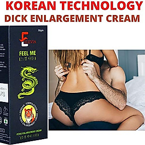 Elevia Feel Me Cream - Premium Moisturizing Cream - Advanced Moisturizer Lotion for Overall Care for Men pens cook deck Thicker Longer Strong harder