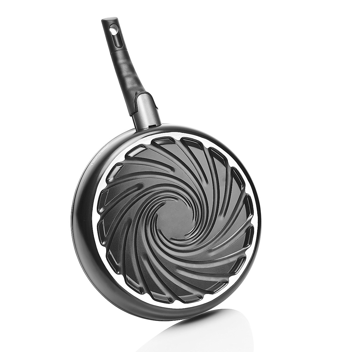 TECHEF - Infinity Collection/Frying Pan, Coated 4 times with the new Teflon Stone Coating with Ceramic Particles (PFOA Free) (12" grill pan)