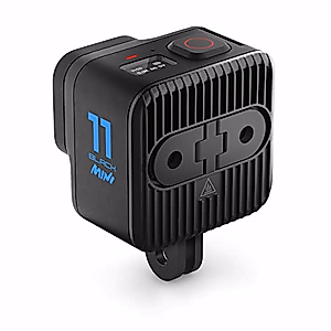 GoPro HERO11 Black Mini - Compact Waterproof Action Camera with 5.3K60 Ultra HD Video, 24.7MP Frame Grabs, 1/1.9" Image Sensor, Live Streaming, Stabilization