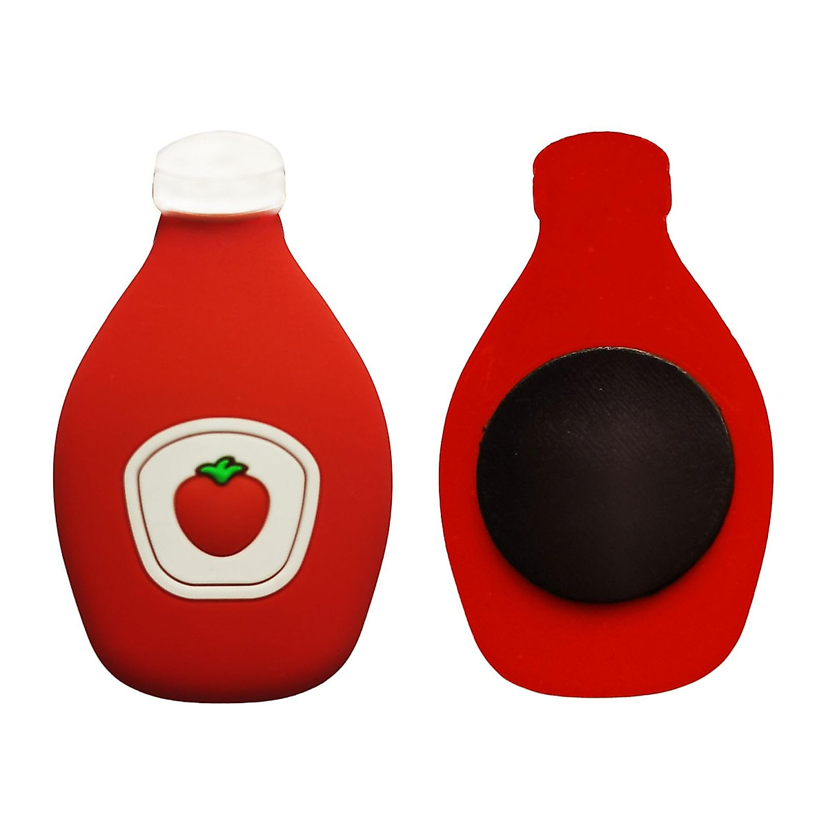 Refrigerator Magnets for Kids Babies,Magnetic Soft and Safe Fridge Magnets Toys,9 Pcs Large Foods Rubber Magnets for Fridge Whiteboard Preschool Learning,Good Gift for 3+ Years Kids