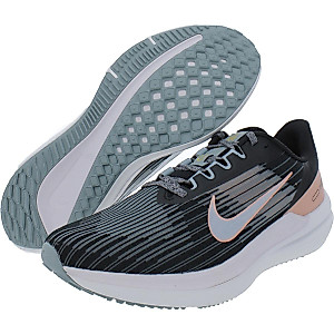Nike Womens Air Winflo 9 Fitness Workout Running Shoes Black 11.5 Medium (B,M)