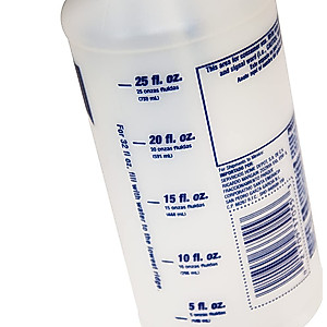 Zep Professional Sprayer Bottle - 32 oz (Case of 12) - HDPRO1 - Versatile Adjustable Nozzle Spray Bottles with a Fine Mist or Powerful Spray, Refillable Spray Bottle for Diluted Concentrate, Chemical