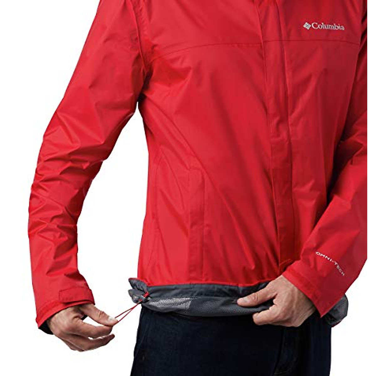Columbia Men's Watertight II Jacket, Mountain Red, Large