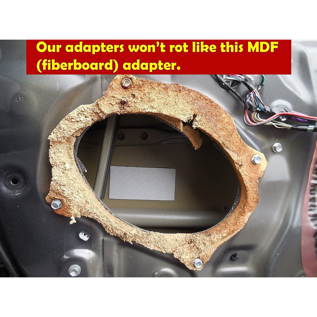 Front Door Speaker Adapter Spacer Rings Fits Lexus Vehicals - SAK037_69-1 Pair