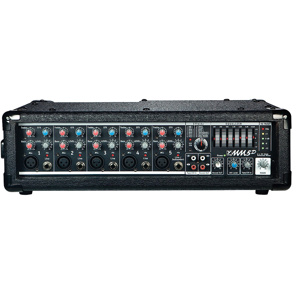 Yorkville MicroMix MM5D 5 Channel Powered Box Mixer