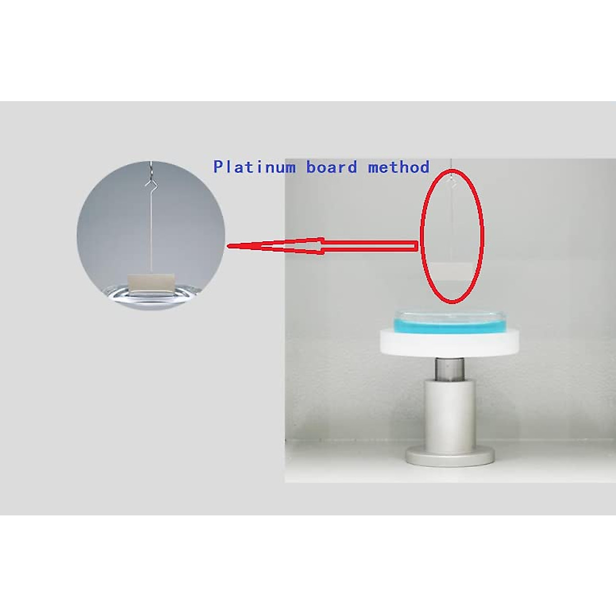 Automatic Liquid Surface Tensiometer Platinum Board Interfacial Tension Meter 500mN/m BZY-200