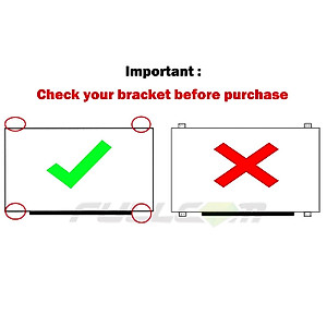Fullcom New 14.0 inch Screen Compatible with N140HCA-EBA, N140HCA-EBC N140HCE-GP2 (01AY923) Replacement Screen IPS