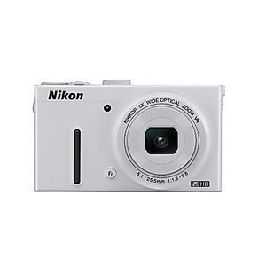 Nikon COOLPIX P330 12.2 MP Digital Camera with 5x Zoom (White)