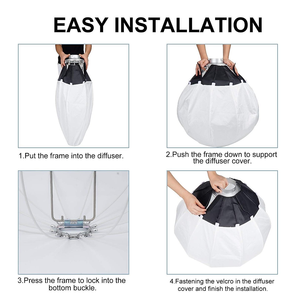 Godox Softbox Lantern Softbox 85cm CS-85D Bowens Mount Softbox Soft Light Modifier for Aputure 300D Mark II 120D Godox SL-60W VL150 SL150WII FV150 AD200PRO AD300 AD400PRO AD600 VL300 VL200 UL150