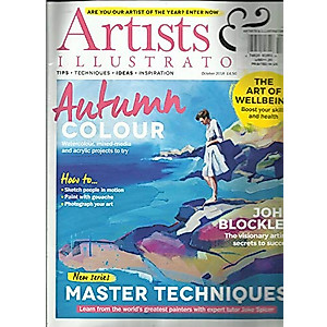 ARTISTS ILLUSTRATOR MAGAZINE, AUTUMN COLOUR OCTOBER, 2018 ISSUE, 396