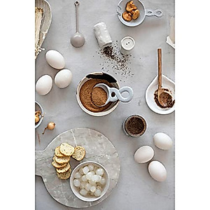 Bloomingville Sage Color Marble Tray with Leather Tie Cheese and Cutting Board, 12" L x 1" W x 10" H